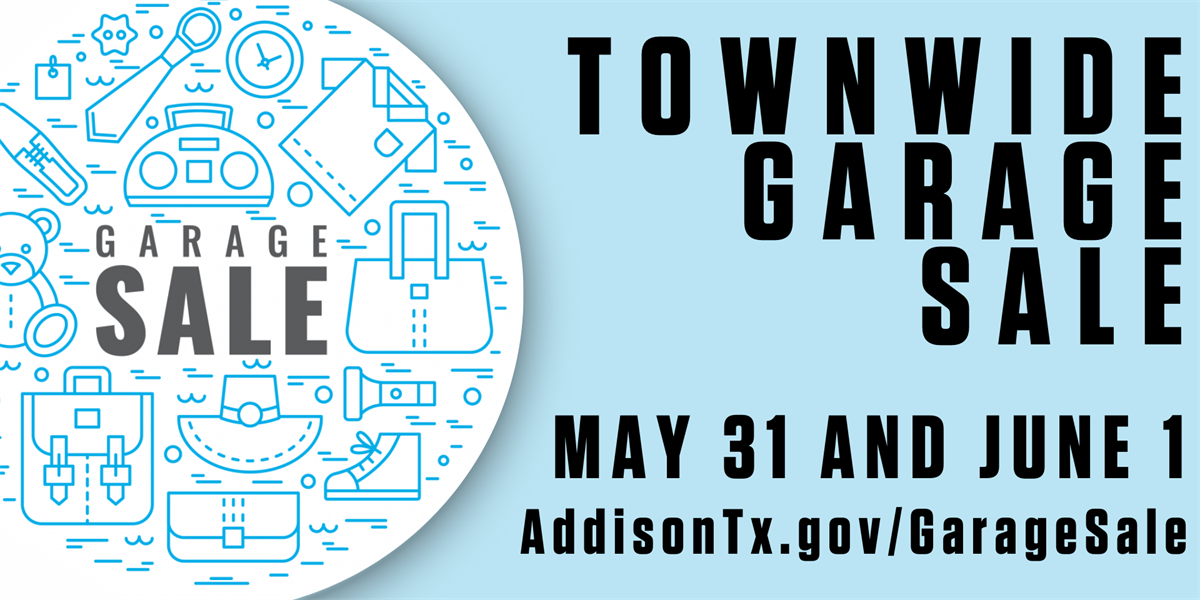 Townwide Garage Sale - Addison, Texas