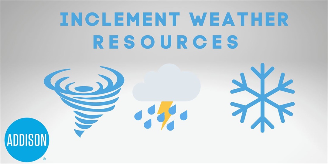 Inclement Weather Resources - Addison, Texas