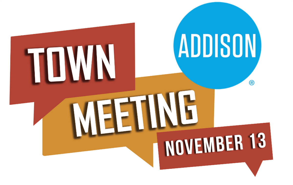 Fall 2025 Town Meeting - Addison, Texas